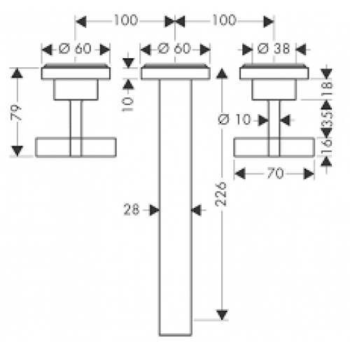 Hansgrohe 39143000 + 10303180