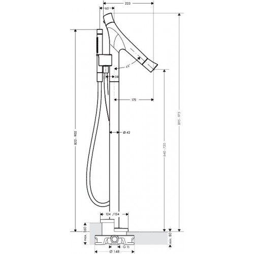 Hansgrohe 12016000 + 10452180