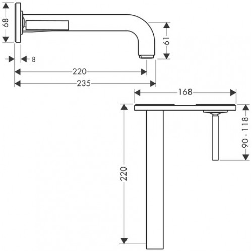 Hansgrohe 39115000 + 13622180