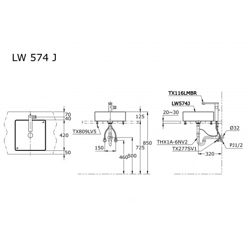 TOTO LW574J