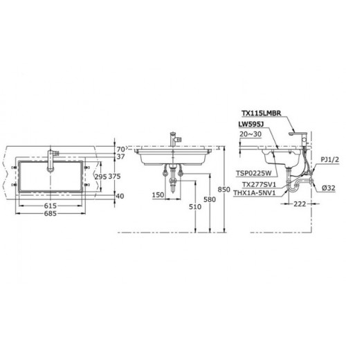 TOTO LW595J